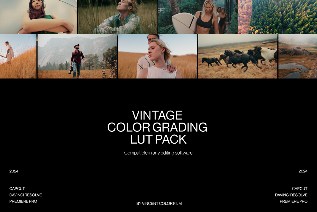 Color Grading LUTs & Presets – Vincentcolorfilm
