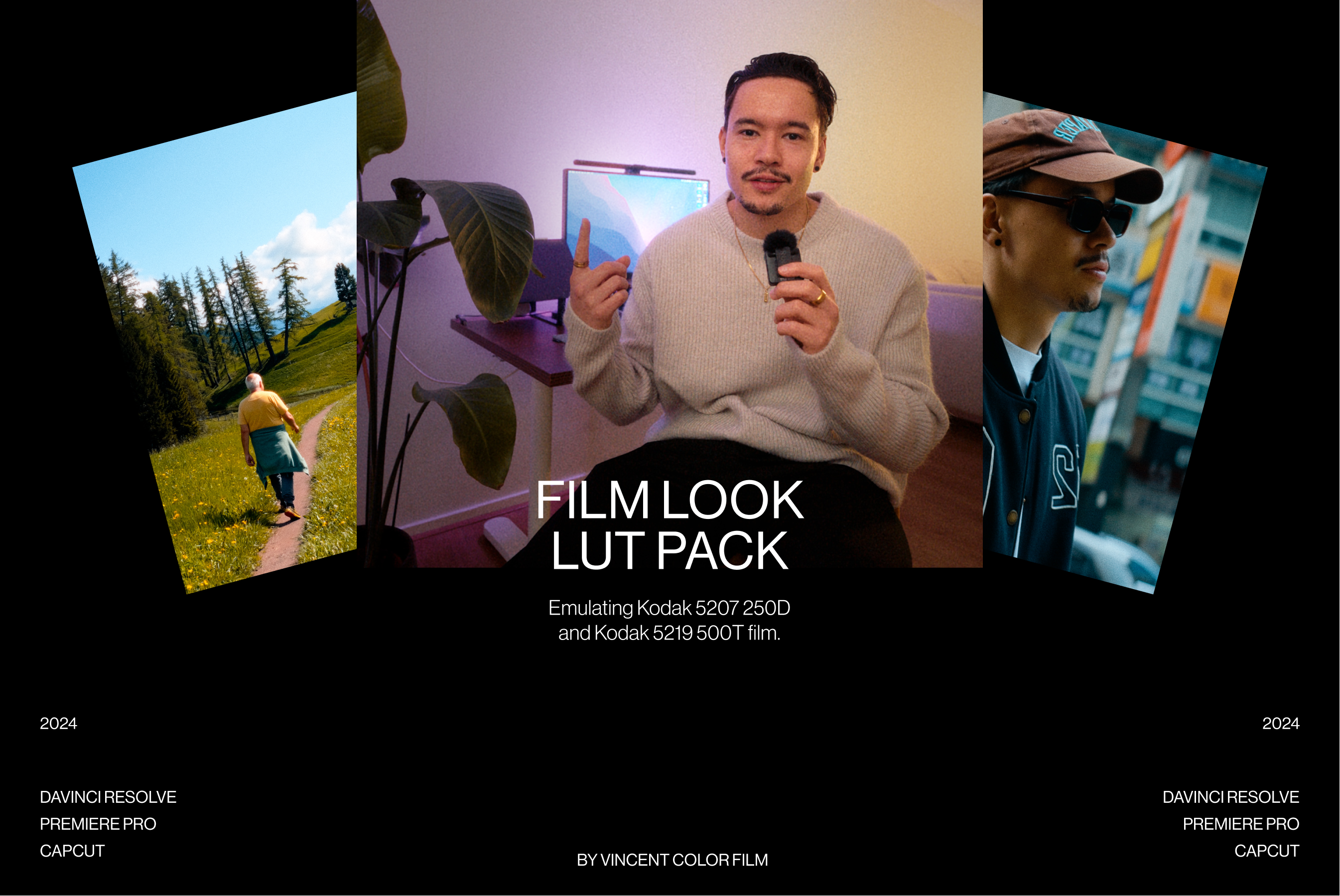 Film look - LUT Pack – Vincentcolorfilm